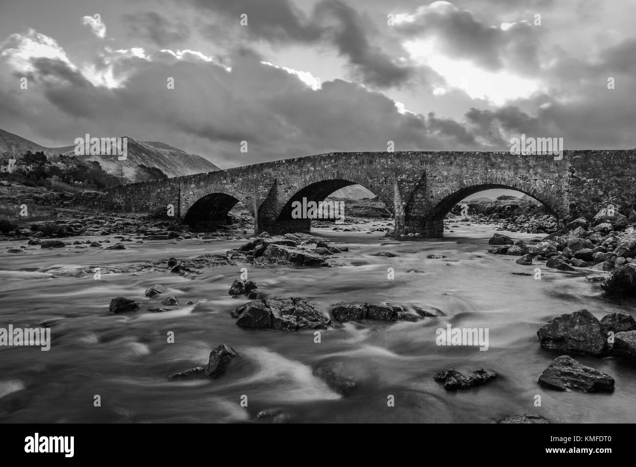 The Old Sligachan Bridge Stock Photo - Alamy