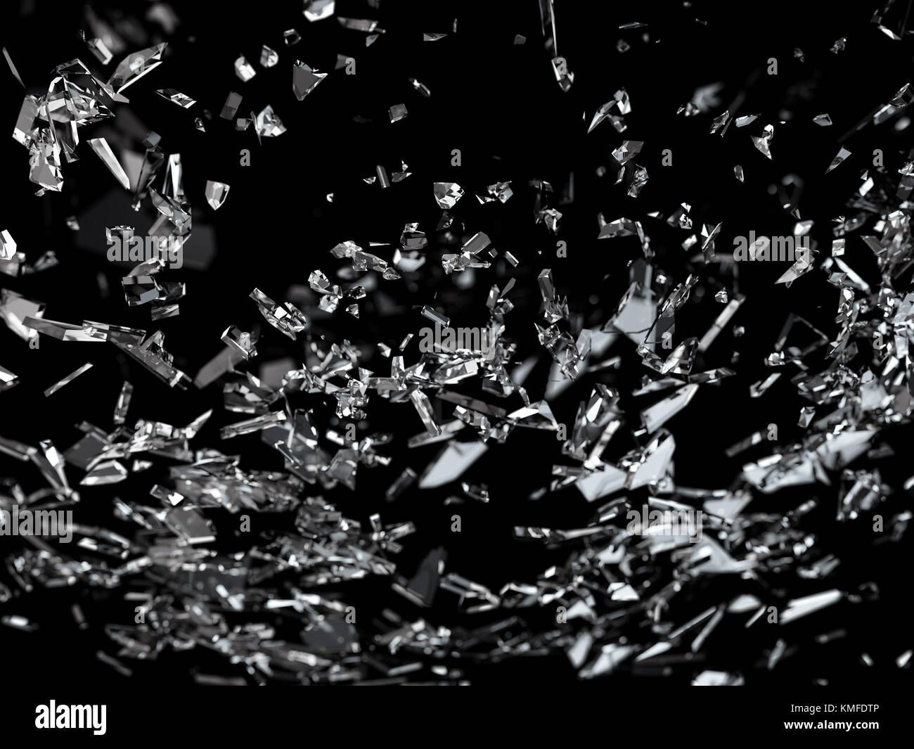 Splitted or cracked glass artistic shallow dof. Large resolution Stock ...