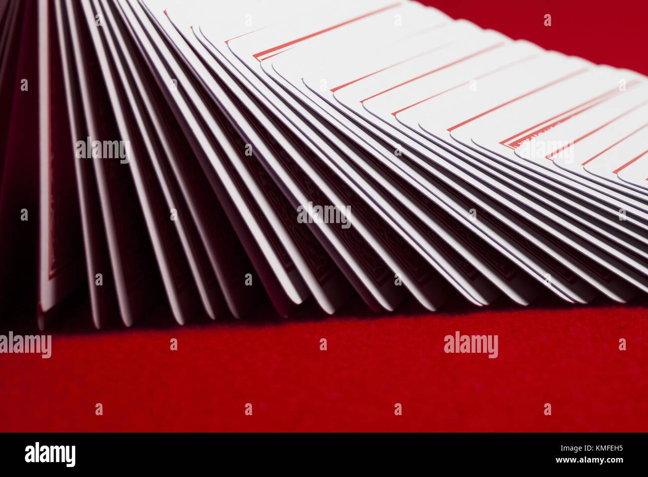 Deck of cards falling hi-res stock photography and images - Alamy