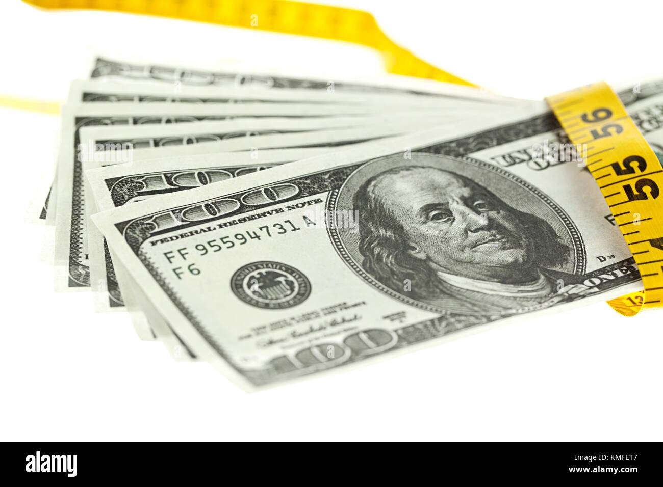 Measuring money tape hi-res stock photography and images - Alamy