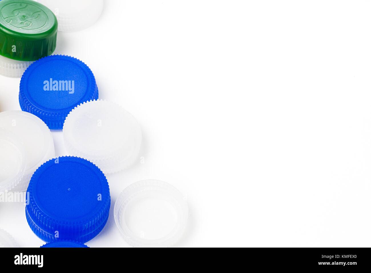 plastic bottle caps for recycle Stock Photo - Alamy