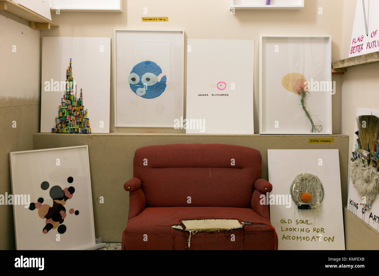 Kristof Kintera - Nervous Trees art exhibition at Galerie Rudolfinum in ...