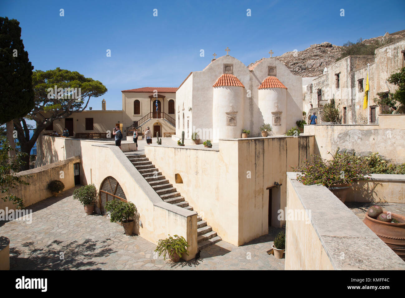 Preveli Monastery, Crete island, Greece, Europe Stock Photo - Alamy