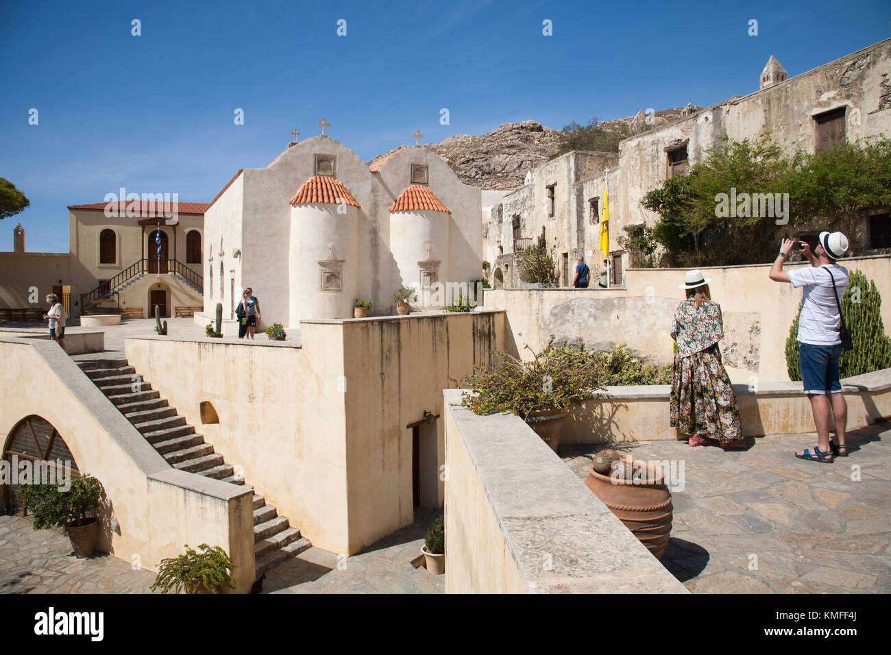 Preveli Monastery, Crete island, Greece, Europe Stock Photo - Alamy