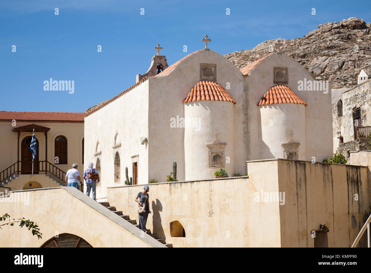 Preveli Monastery, Crete island, Greece, Europe Stock Photo - Alamy