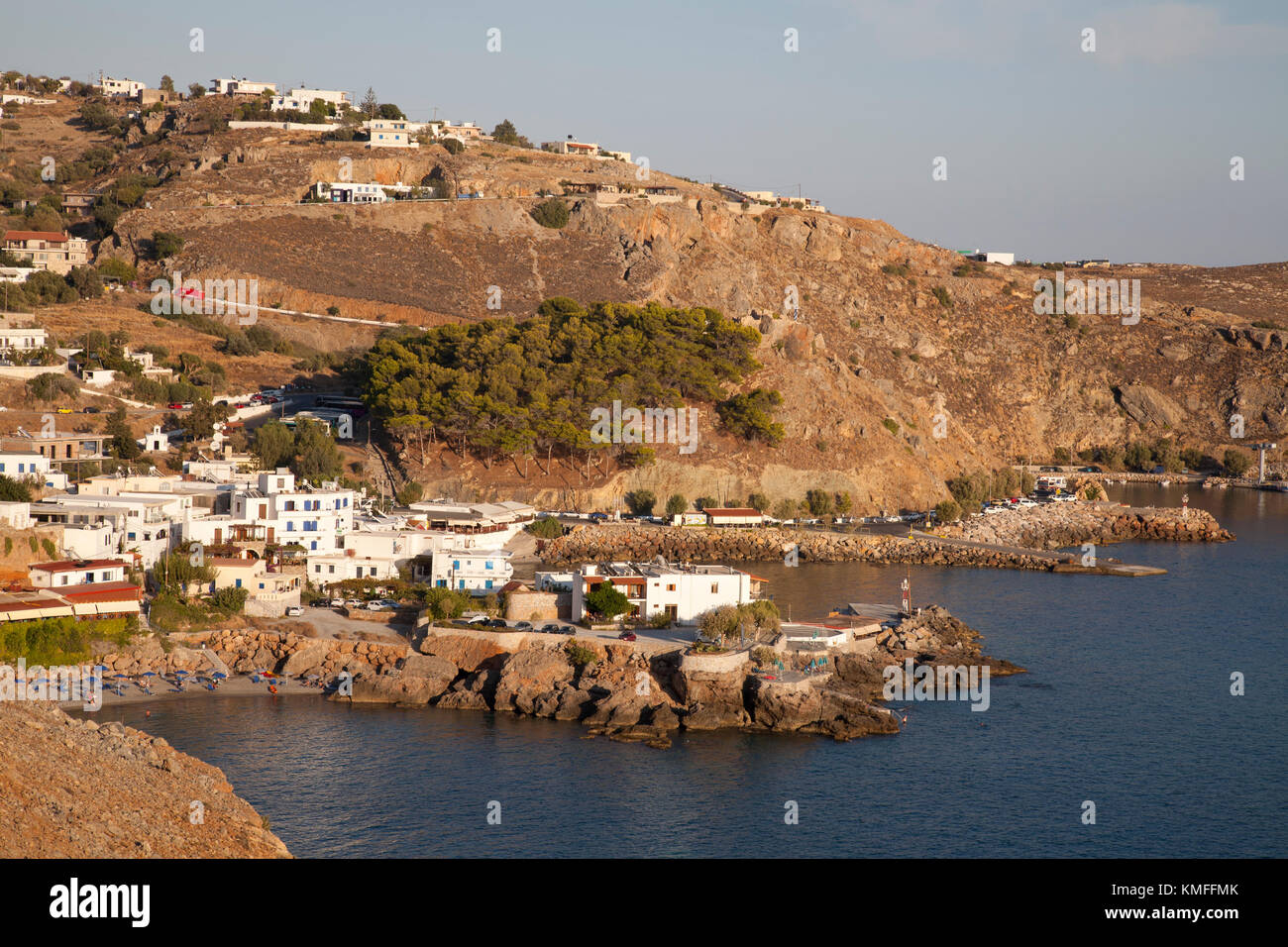 View with Sfakia village, Crete island, Greece, Europe Stock Photo - Alamy
