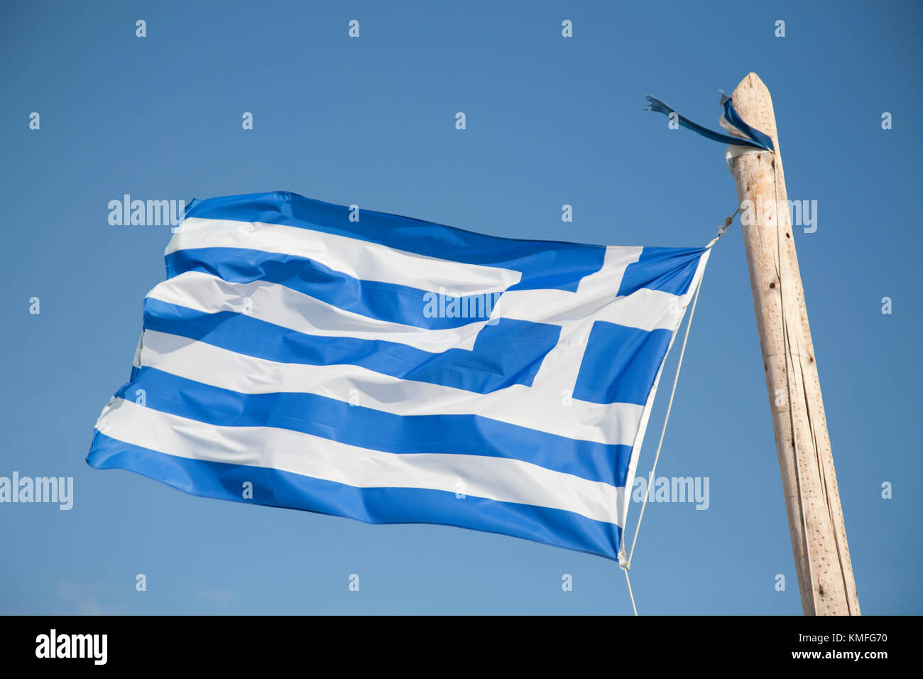 Crete flag hi-res stock photography and images - Alamy