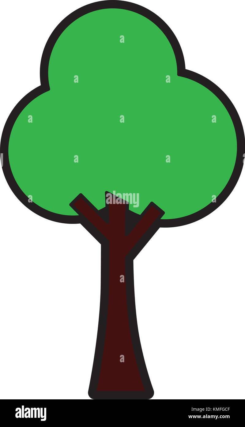 single tree icon image Stock Vector Image & Art - Alamy