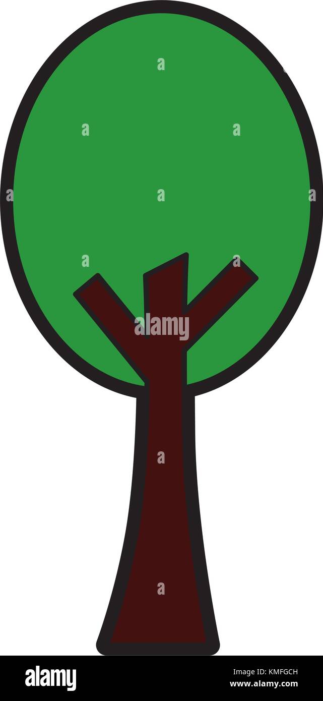 single tree icon image Stock Vector Image & Art - Alamy