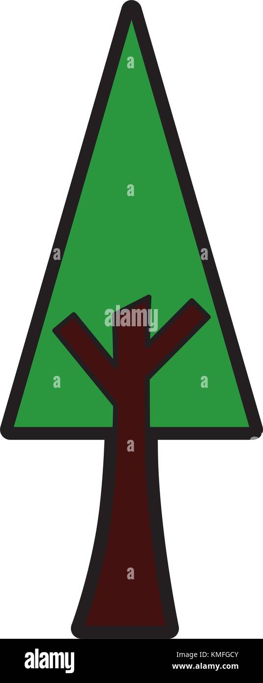 single tree icon image Stock Vector Image & Art - Alamy