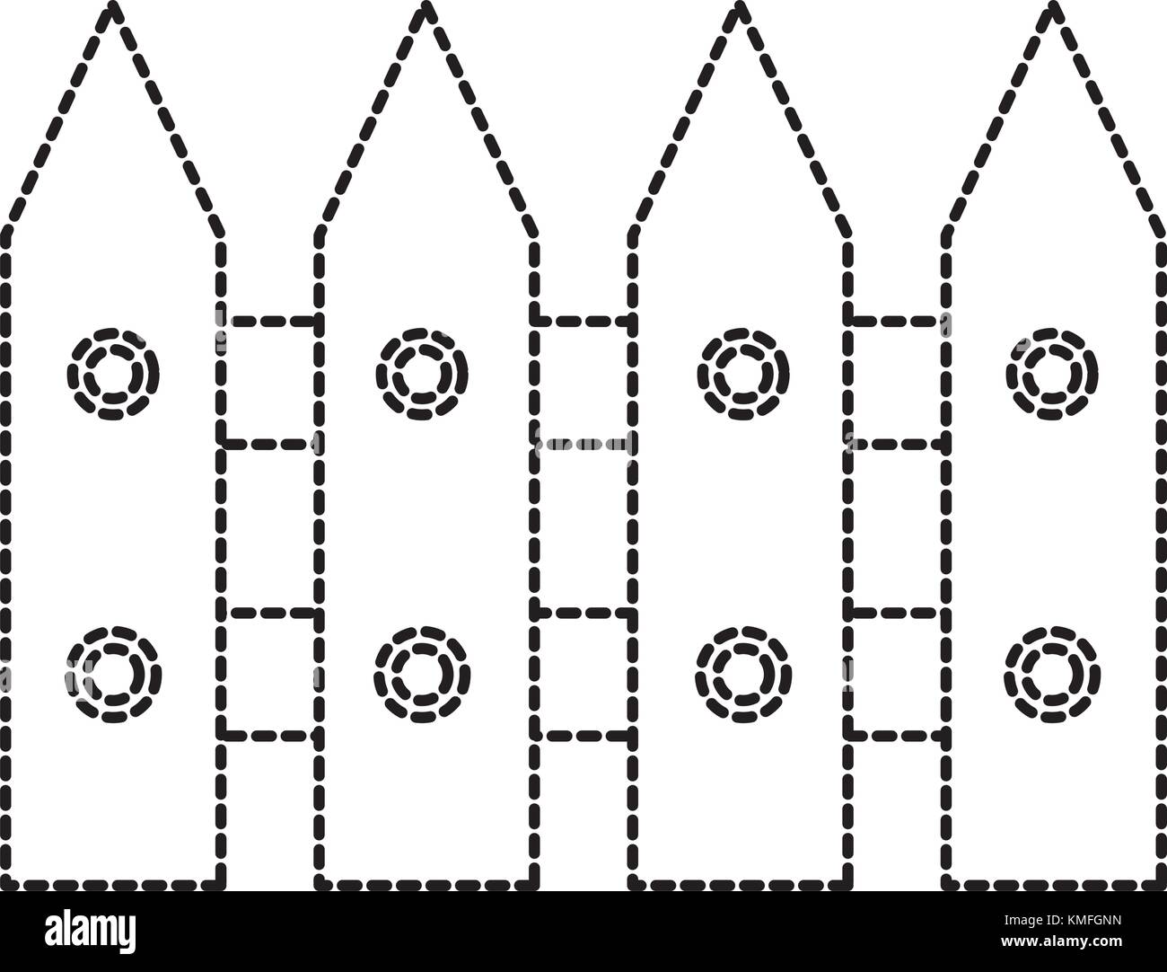 fence wooden section icon image Stock Vector Image & Art - Alamy