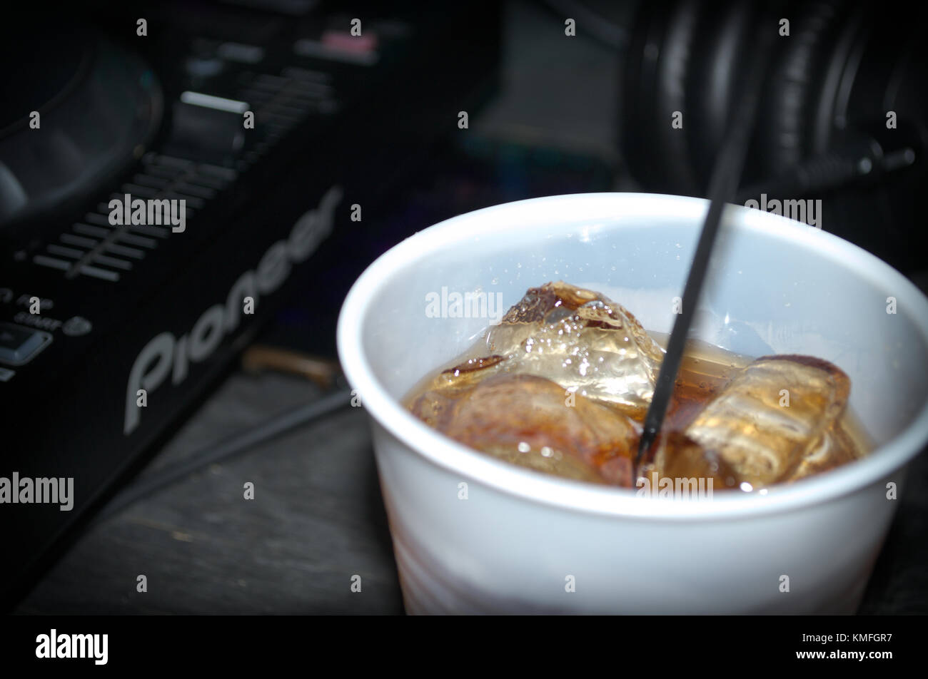 The dj's drink Stock Photo - Alamy