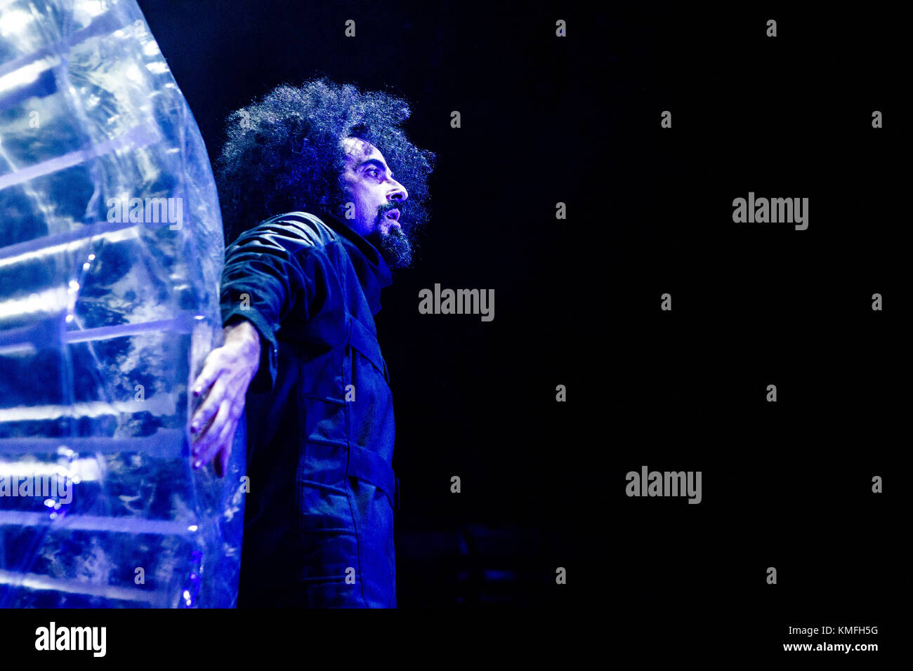 Milan, Italy. 06th Dec, 2017. Italian rapper Caparezza performs live at ...