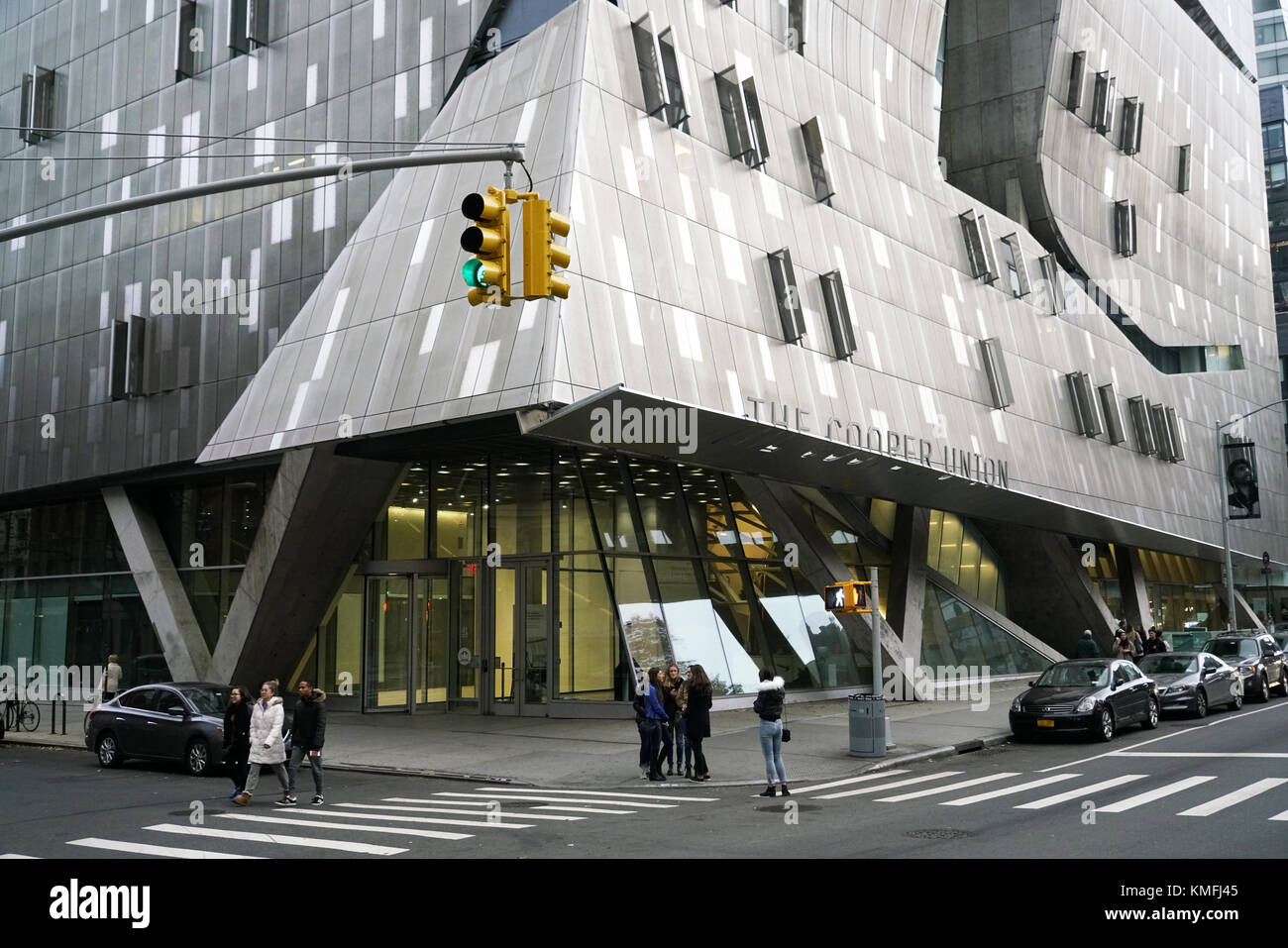 41 Cooper Square the new Cooper Union building designed by Thom Mayne ...