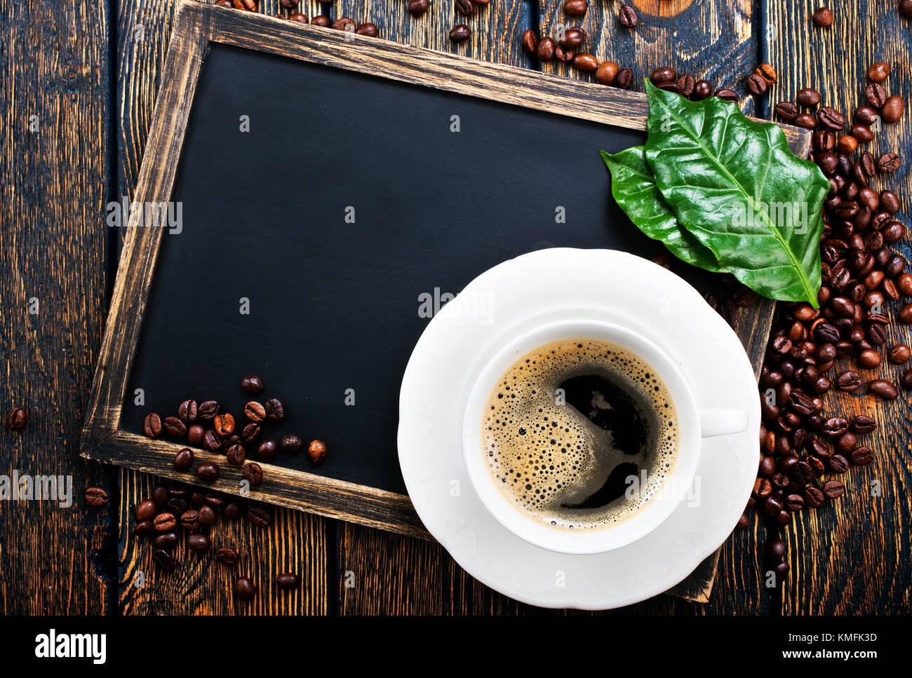 coffee background, coffee on a table, copy space for your text Stock ...