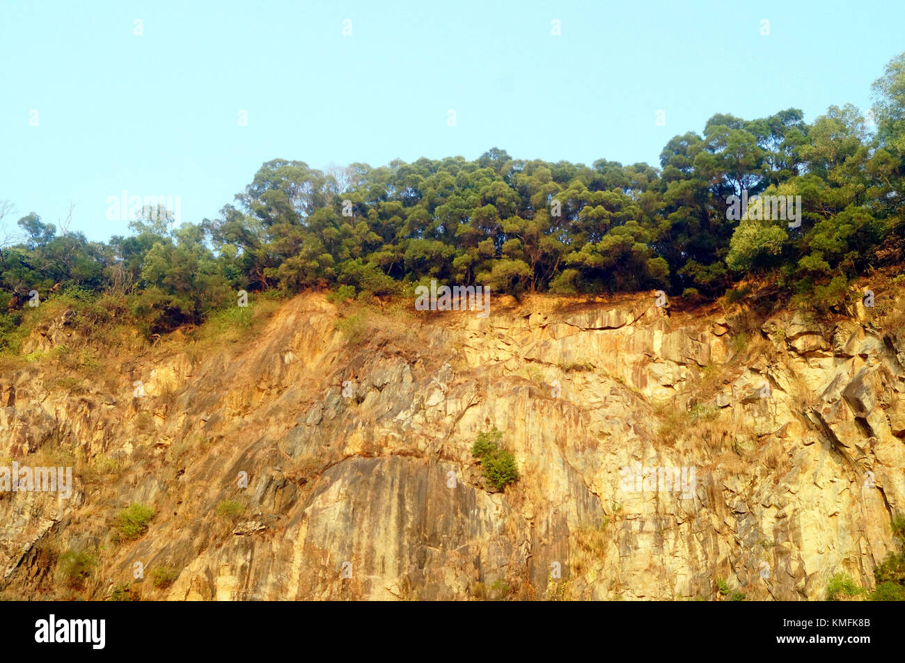 Mountains and cliffs Stock Photo - Alamy