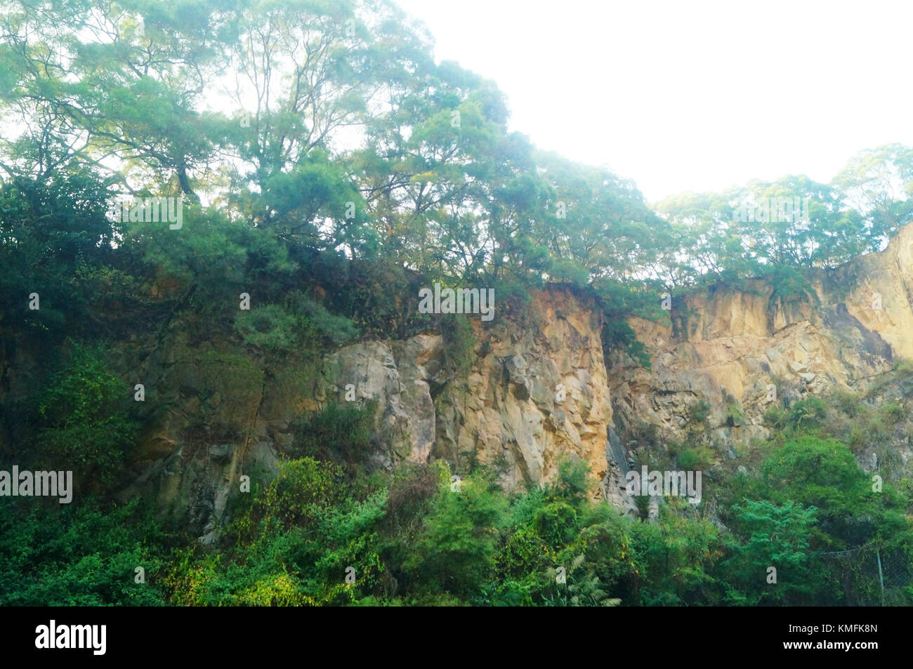 Mountains and cliffs Stock Photo - Alamy