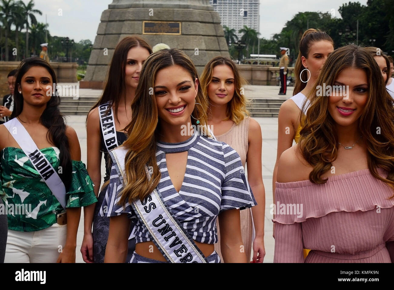 Manila, Philippines. 06th Dec, 2017. Miss Universe 2017 Demi-Leigh Nel ...