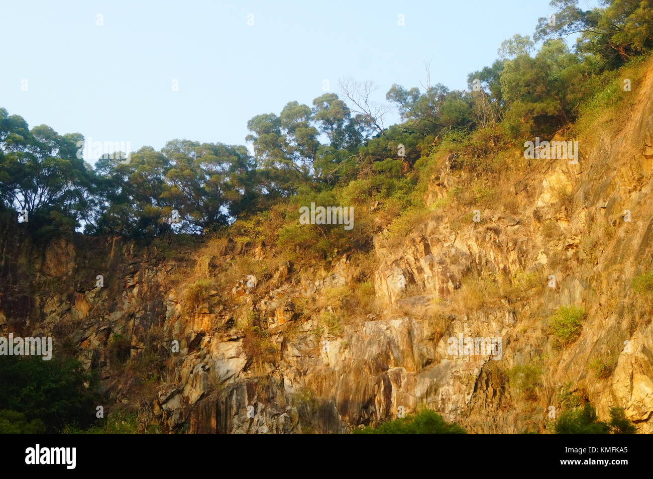 Mountains and cliffs Stock Photo - Alamy