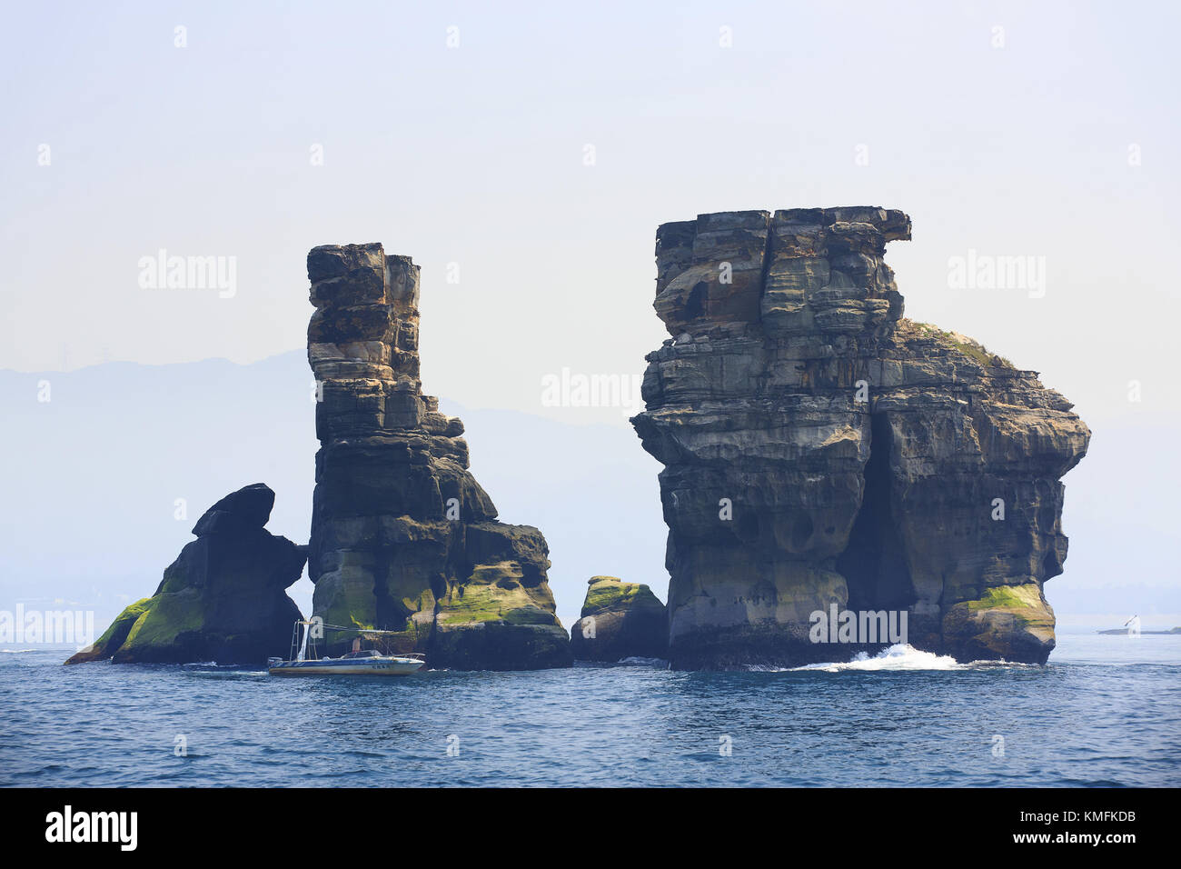 Twin Candlestick Islets Stock Photo - Alamy