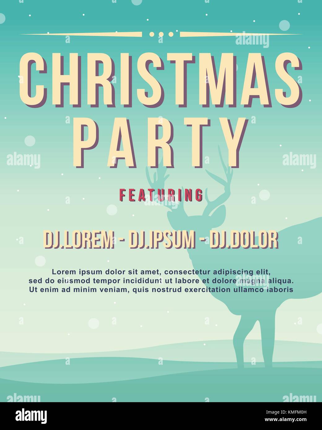 Collection poster Christmas theme vector Stock Vector Image & Art - Alamy