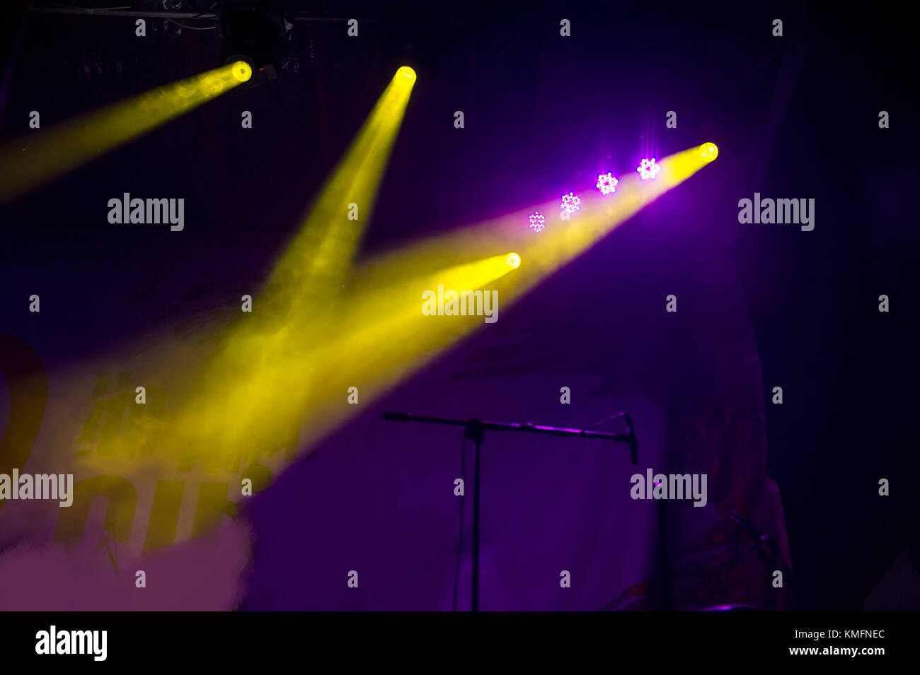 Colourful Concert Lights