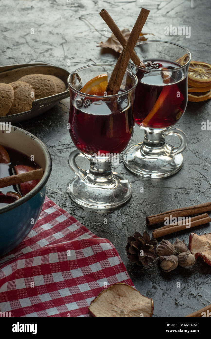 Two glasses homemade wine hi-res stock photography and images - Alamy