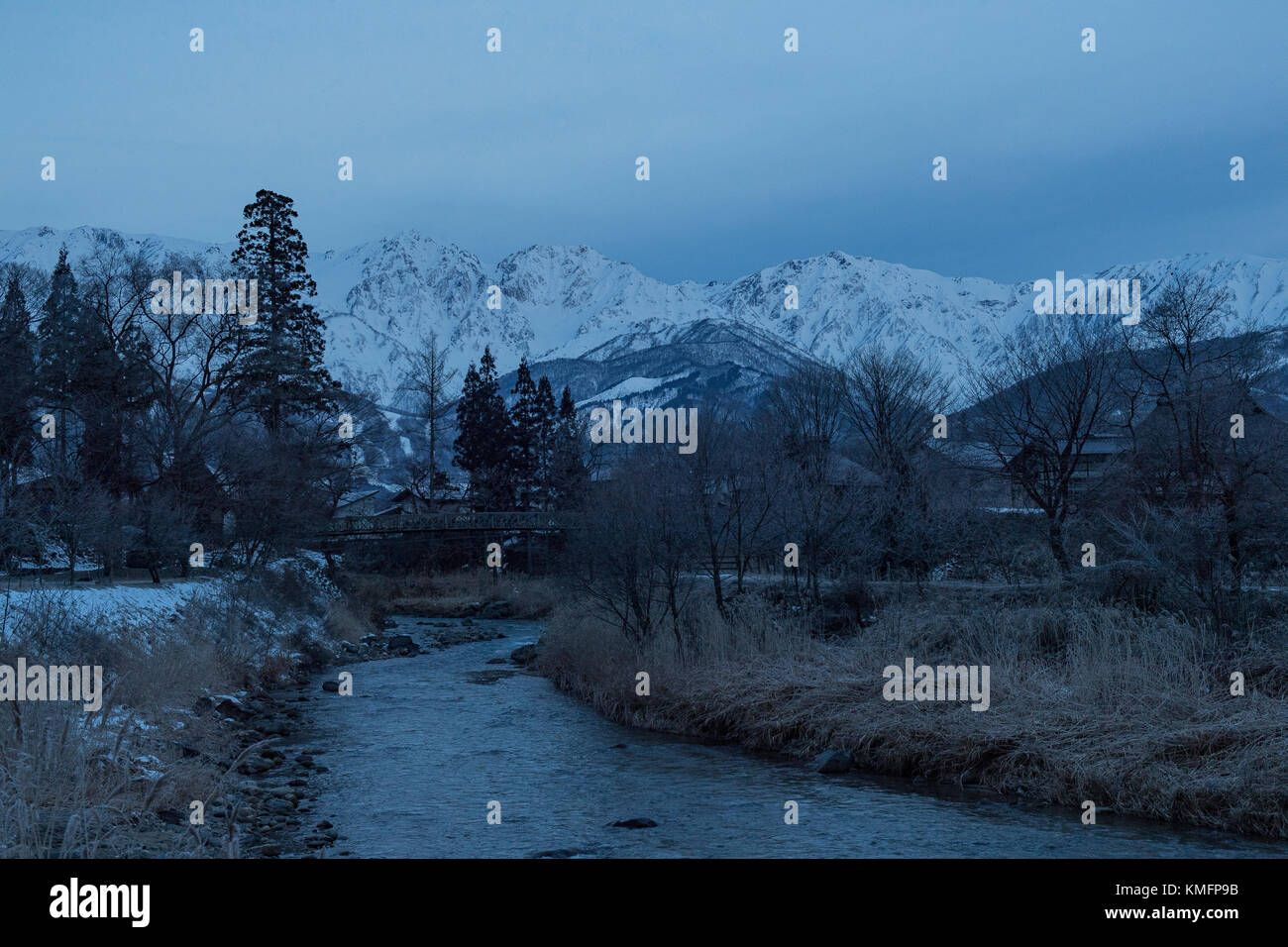 Oide in cold morning Stock Photo - Alamy