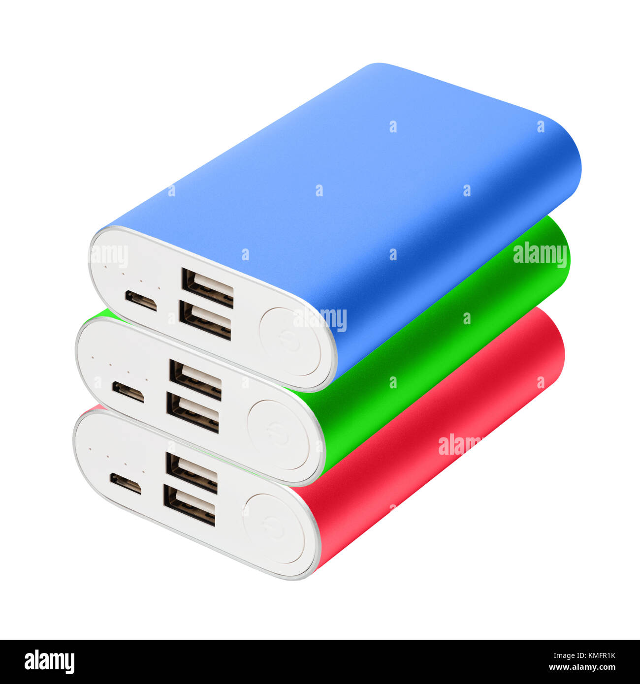 Battery charging phone set Cut Out Stock Images & Pictures - Alamy