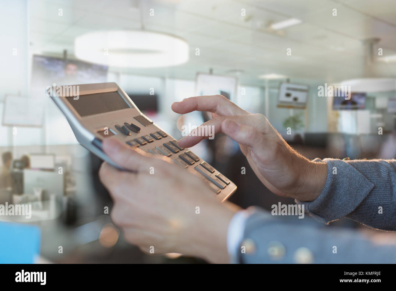 Large calculator hi-res stock photography and images - Alamy