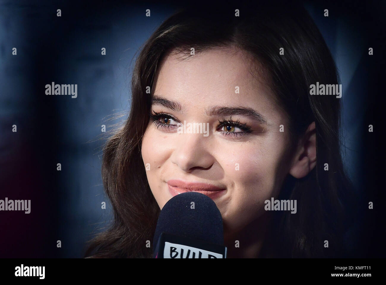 BUILD LDN with Hailee Steinfeld at Shropshire House, London Stock Photo ...