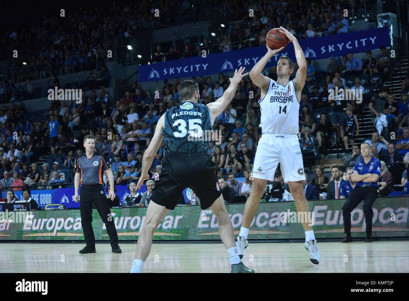 Auckland, New Zealand. 07th Dec, 2017. DANIEL KICKERT of Brisbane ...