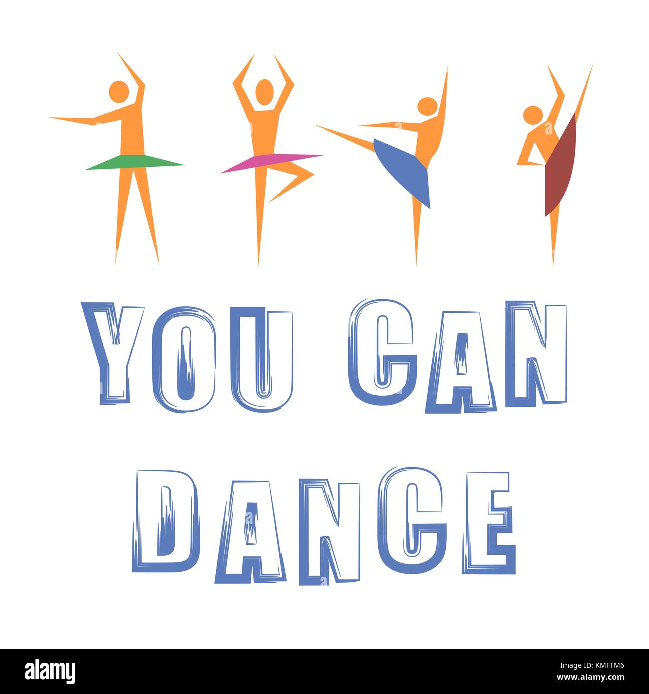 Dance Banner with Dancers Icons Stock Vector Image & Art - Alamy