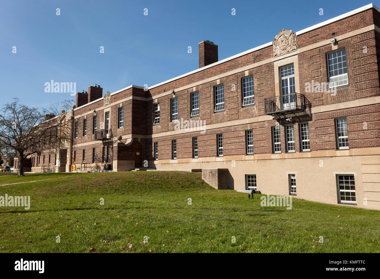Historic fortification Fort York in the city of Toronto, Canada Stock ...