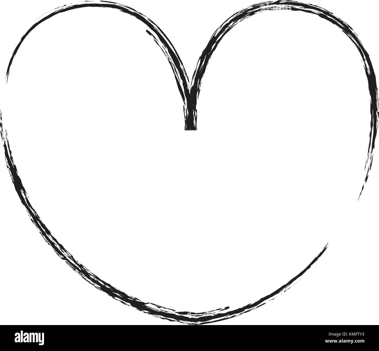 figure heart symbol of passion and love Stock Vector Image & Art - Alamy