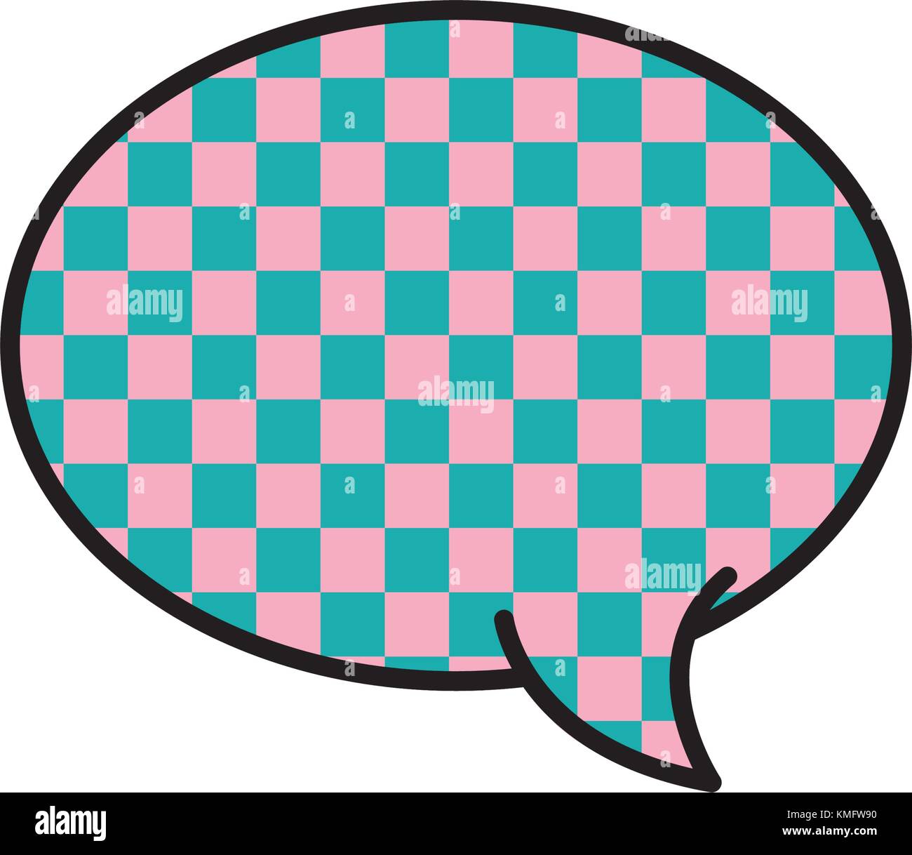 oval chat bubble text message style Stock Vector Image & Art - Alamy