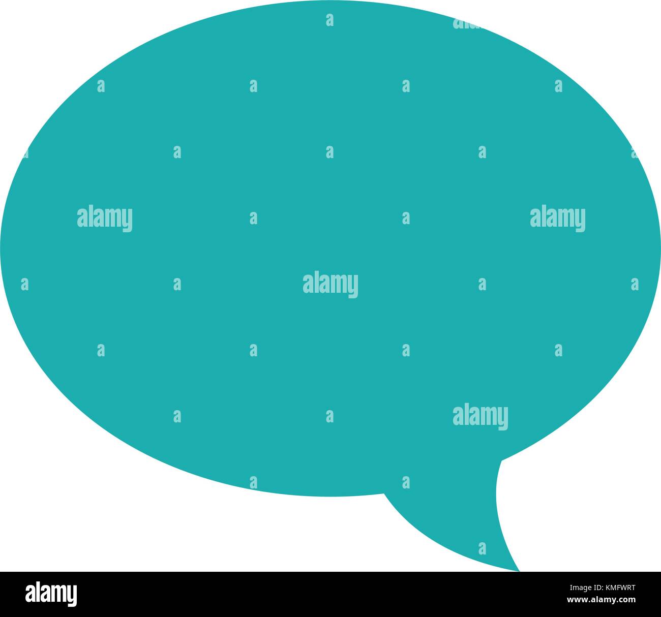 full color oval chat bubble art text message Stock Vector Image & Art ...