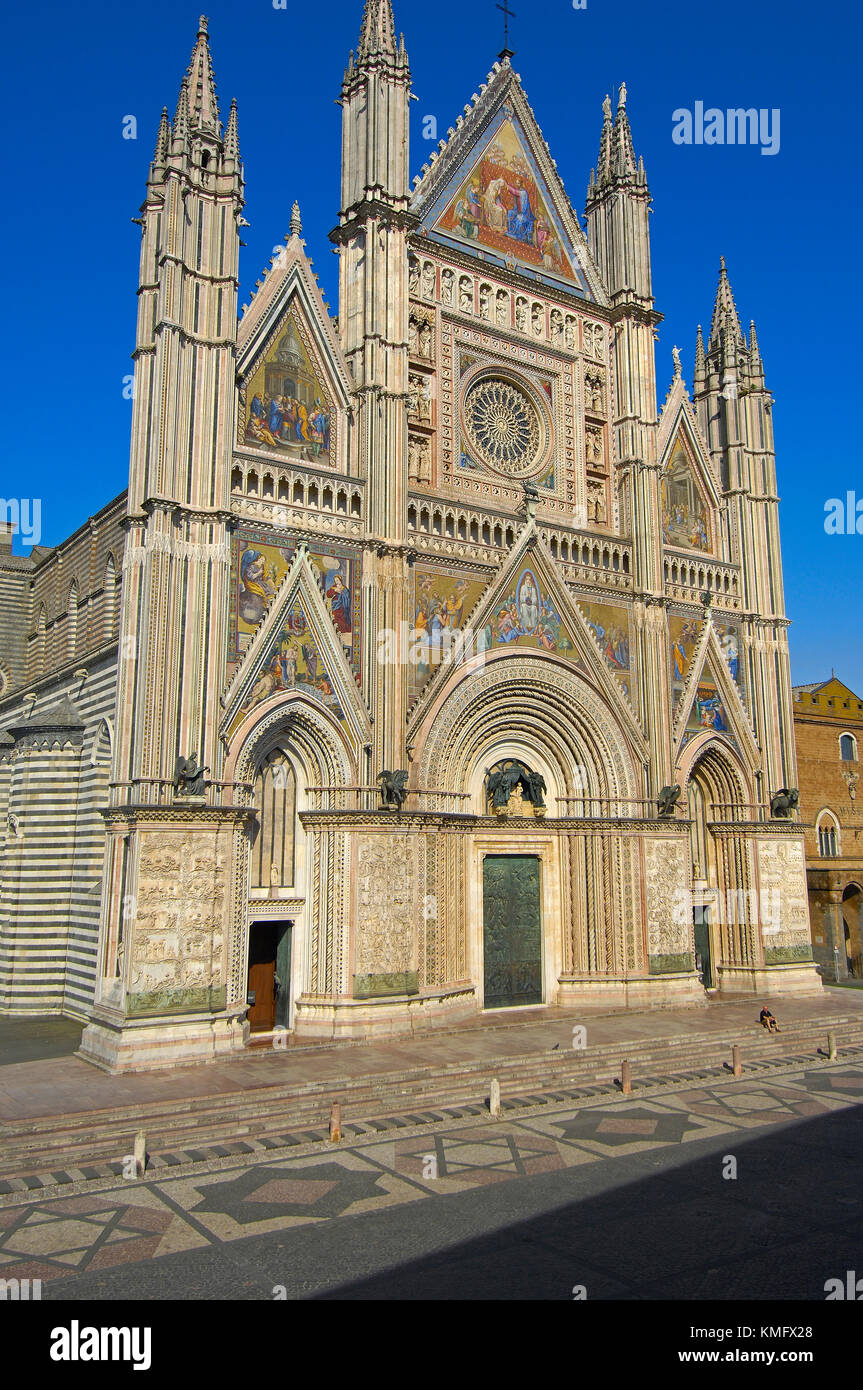Orvieto, Cathedral, Duomo Santa Maria Assunta, Terni Province, Umbria ...