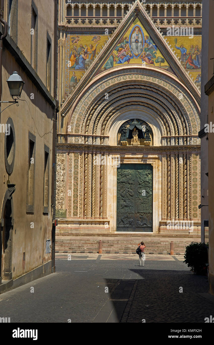 Orvieto, Cathedral, Duomo Santa Maria Assunta, Terni Province, Umbria ...