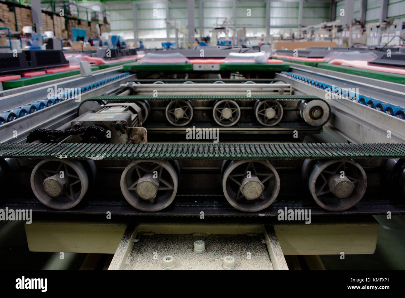 The conveyor production line of the factory Stock Photo - Alamy