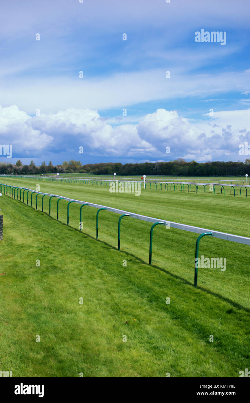 Horse Racing Track Stock Photo - Alamy