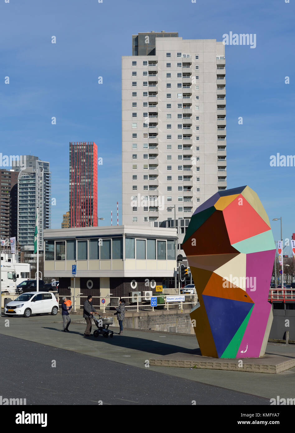 Rotterdam in winter Stock Photo - Alamy