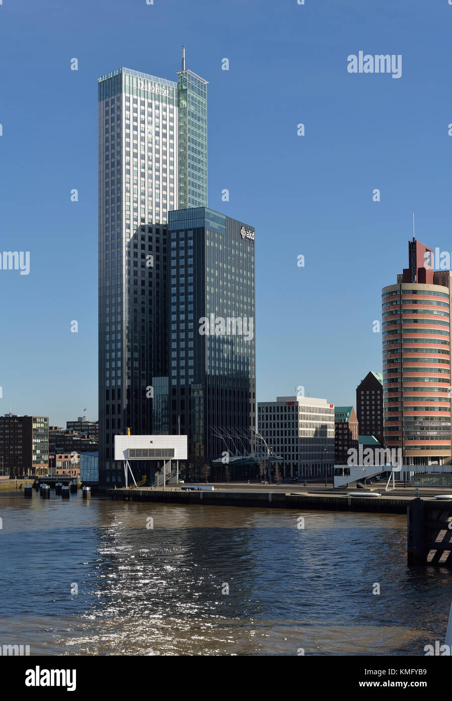 Rotterdam in winter Stock Photo - Alamy