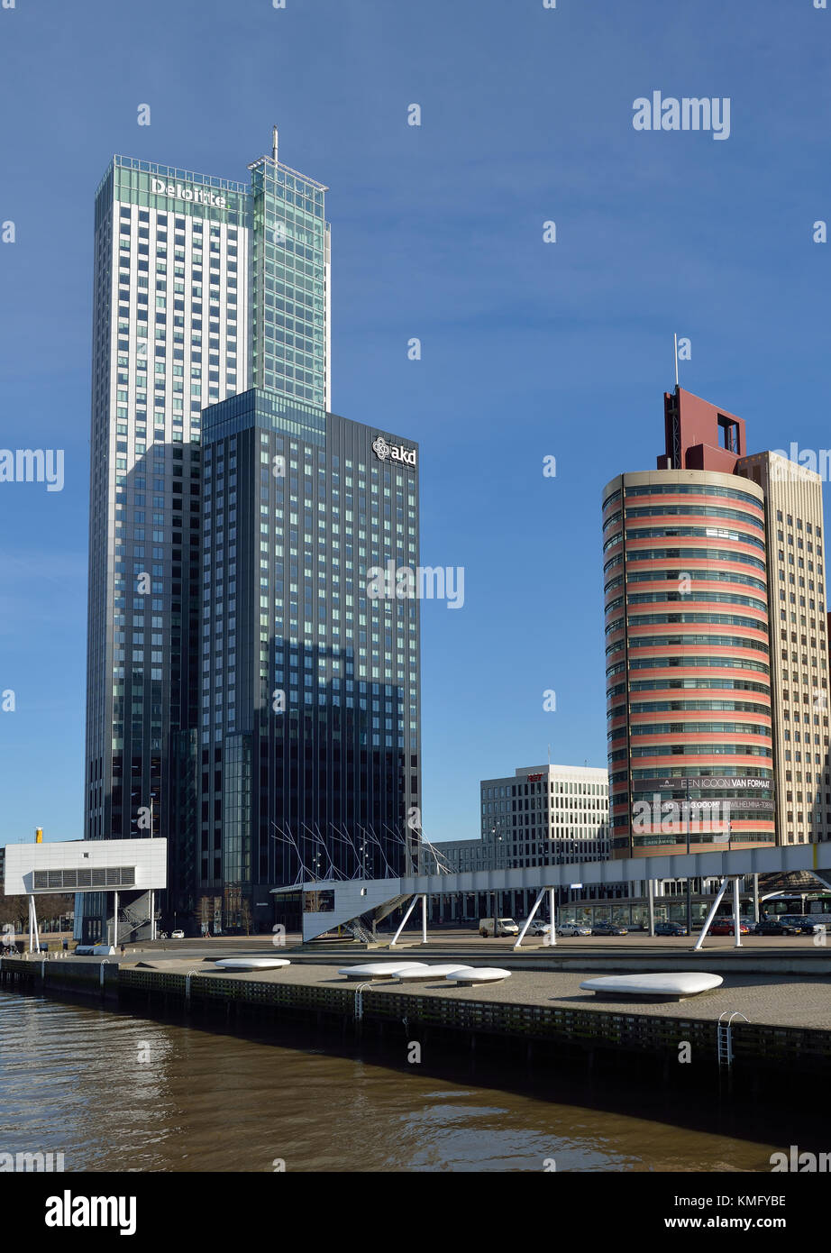 Rotterdam in winter Stock Photo - Alamy