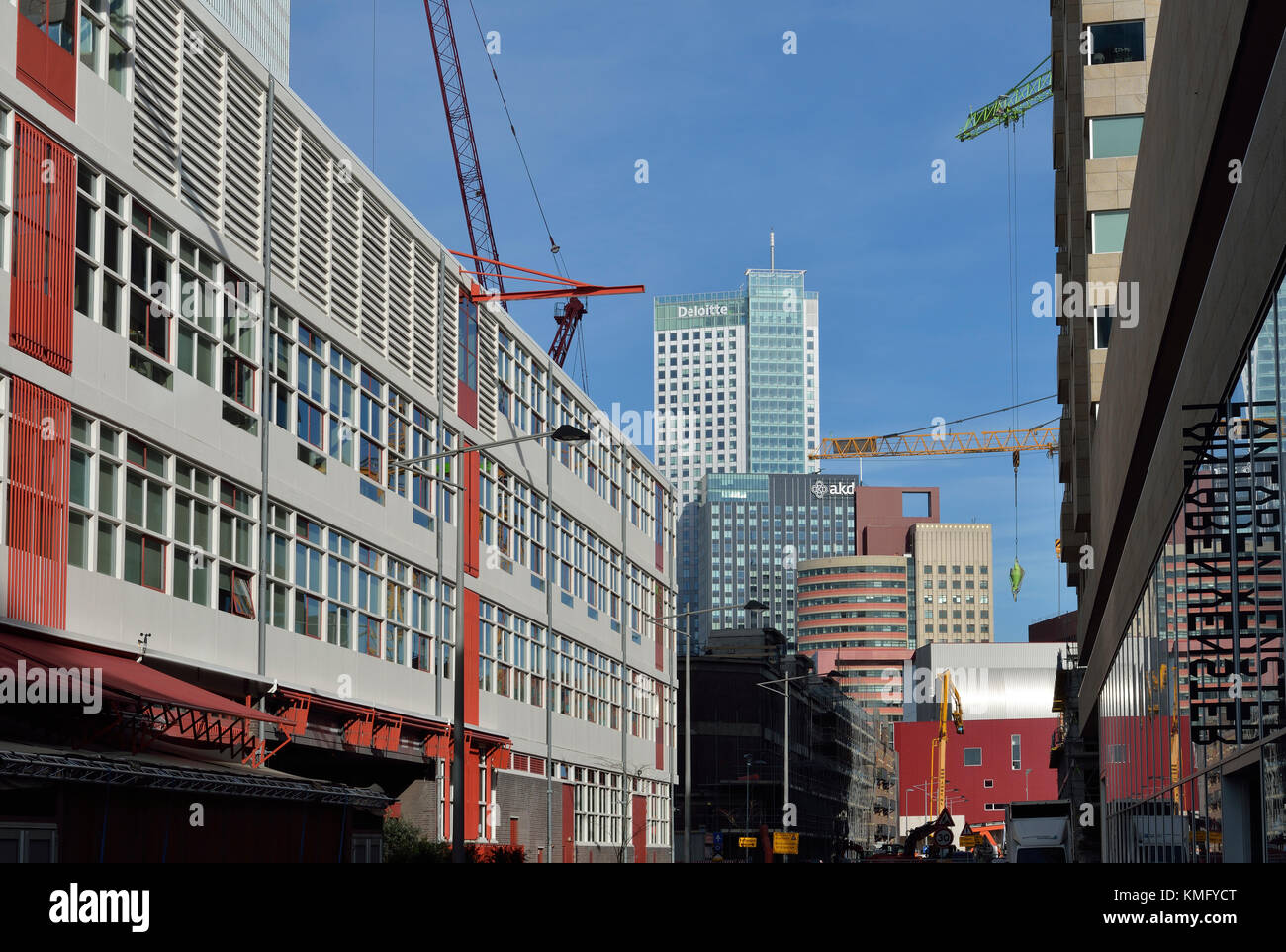 Rotterdam in winter Stock Photo - Alamy