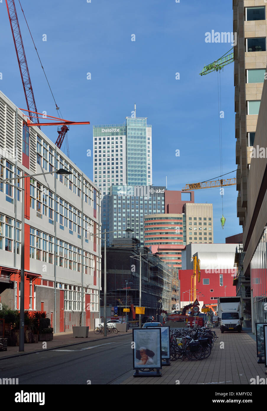 Rotterdam in winter Stock Photo - Alamy