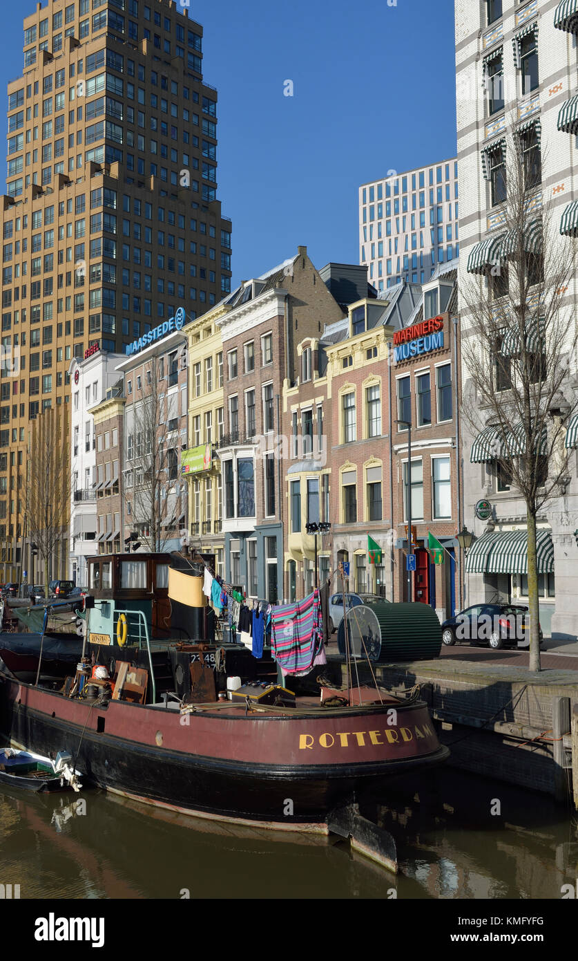 Rotterdam Maritime Museum in winter Stock Photo - Alamy