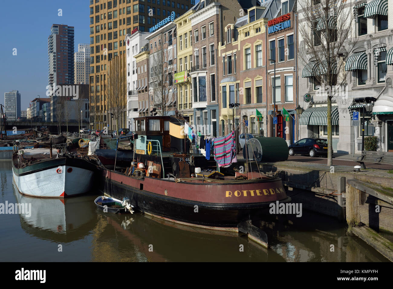 Rotterdam Maritime Museum in winter Stock Photo - Alamy
