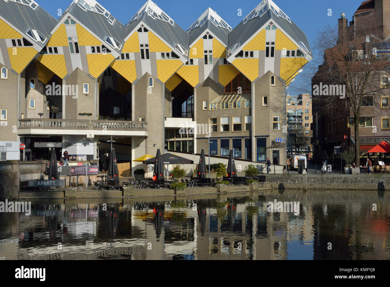 Rotterdam in winter Stock Photo - Alamy