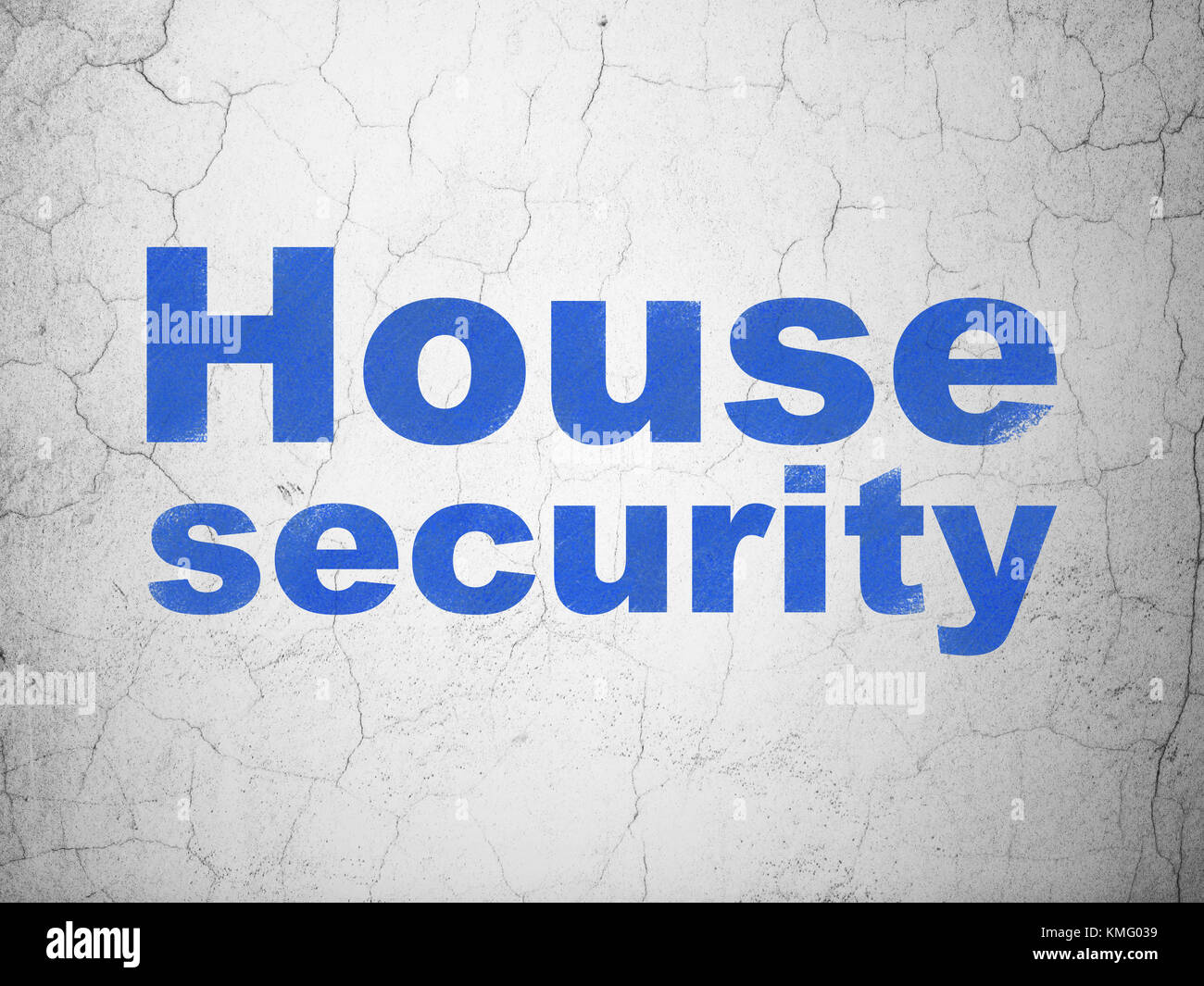 Privacy concept: House Security on wall background Stock Photo - Alamy